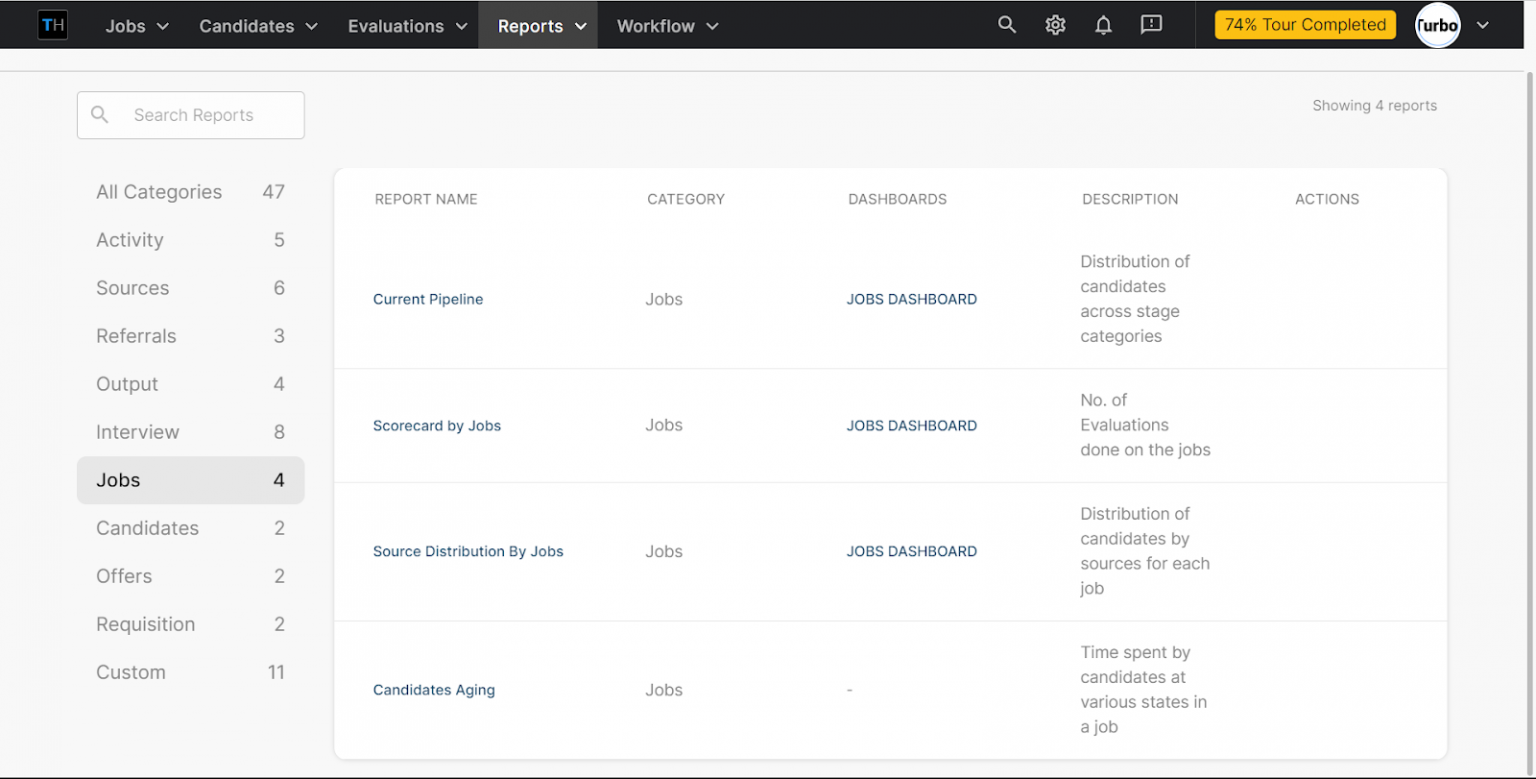 TurboHire Recruiting Report Updates - Resources