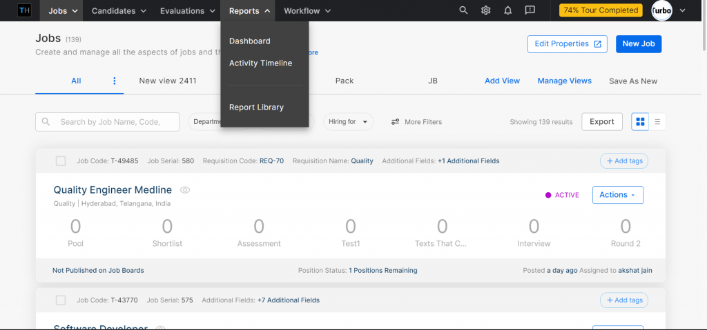 TurboHire Recruiting Report Updates - Resources